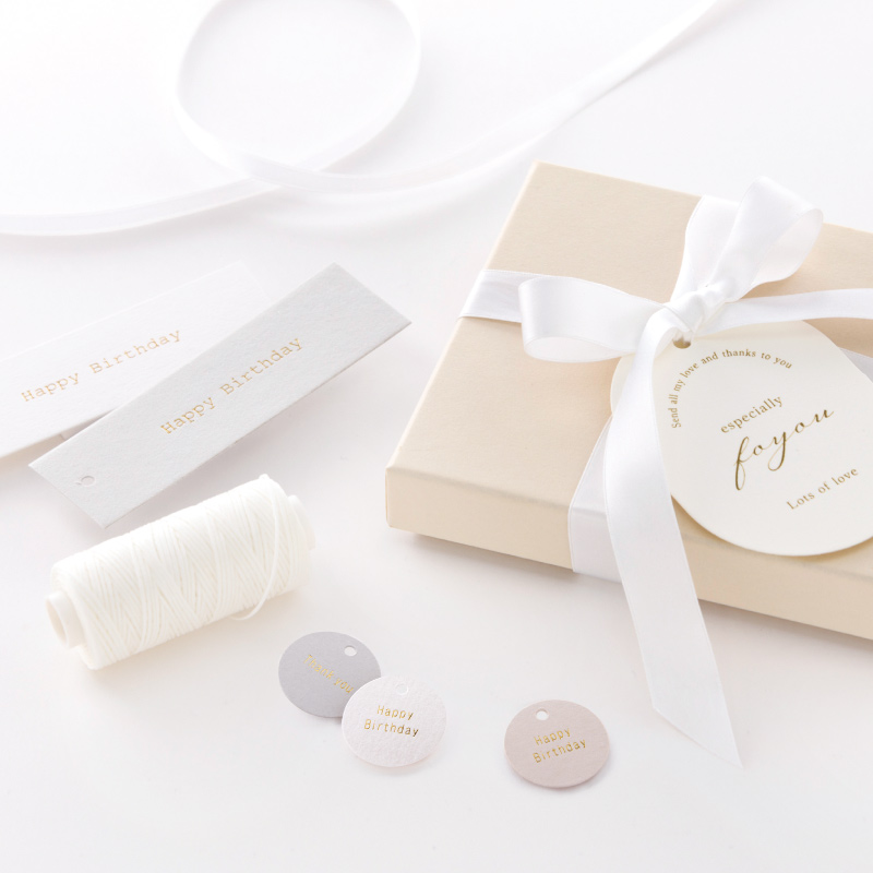 箔押しアクセサリー台紙FUDA