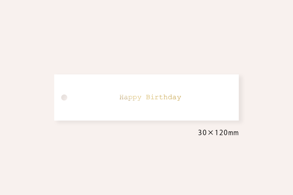 下げ札・商品タグ[箔押し] | 箔押しアクセサリー台紙FUDA